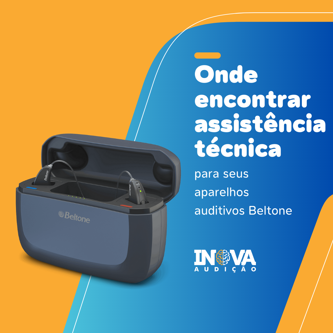 Onde encontrar assistência técnica para aparelhos auditivos Beltone?